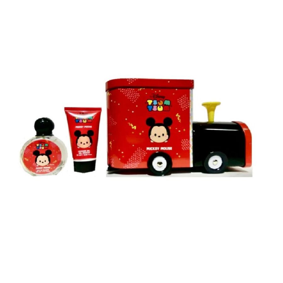 Mickey Mouse Train by Disney Tsum Tsum for Boys 1.7 oz EDT 4pc Gift Se ...